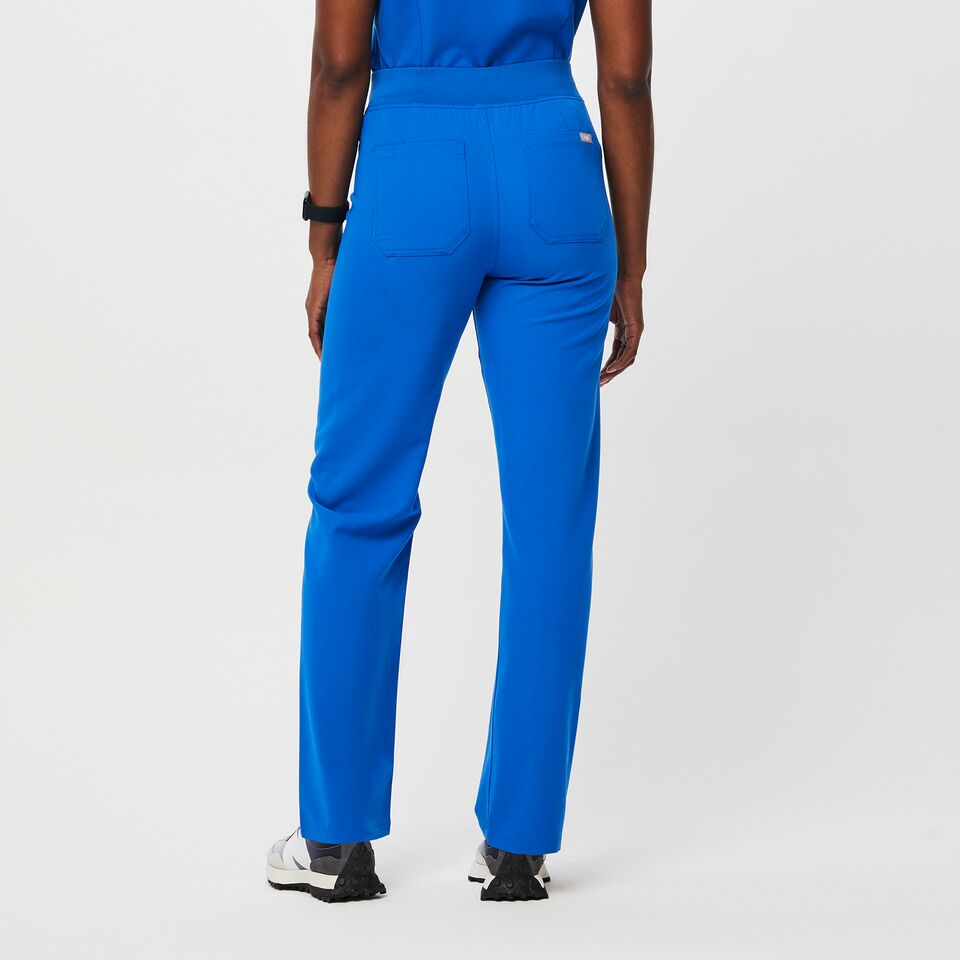Women’s High Waisted Livingston Scrub Pants™ - Royal Blue · FIGS