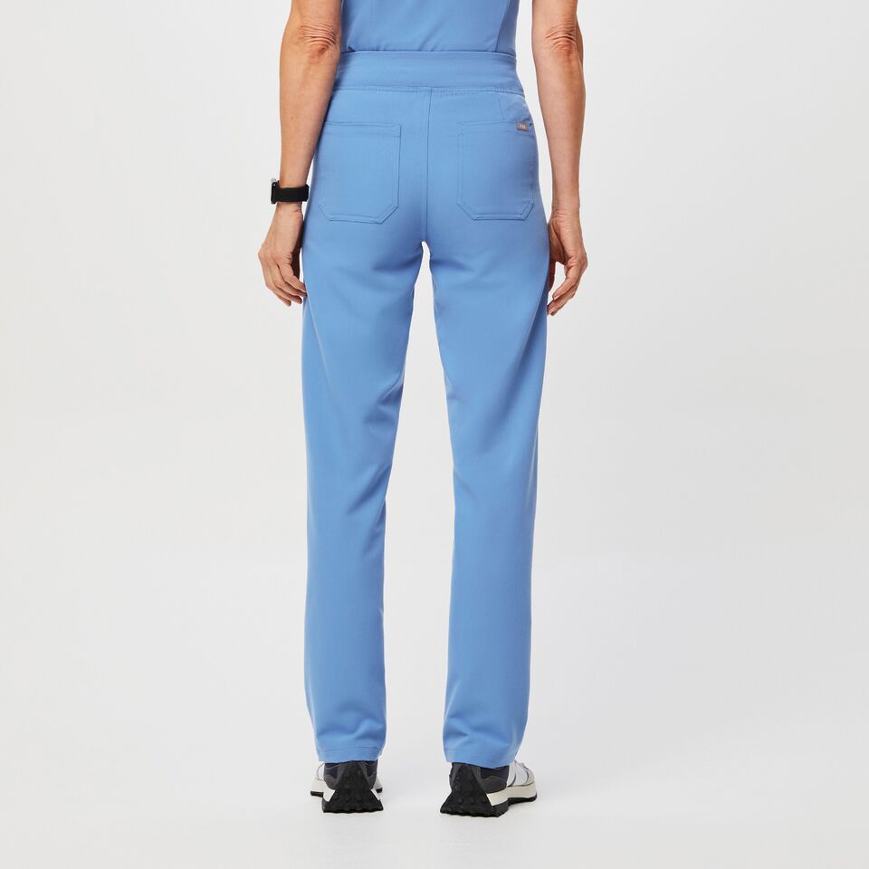 Women’s High Waisted Livingston Scrub Pants™ - Ceil Blue · FIGS