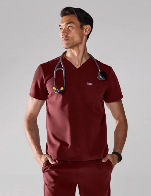 Men's Ultraberry Scrub Tops | FIGS