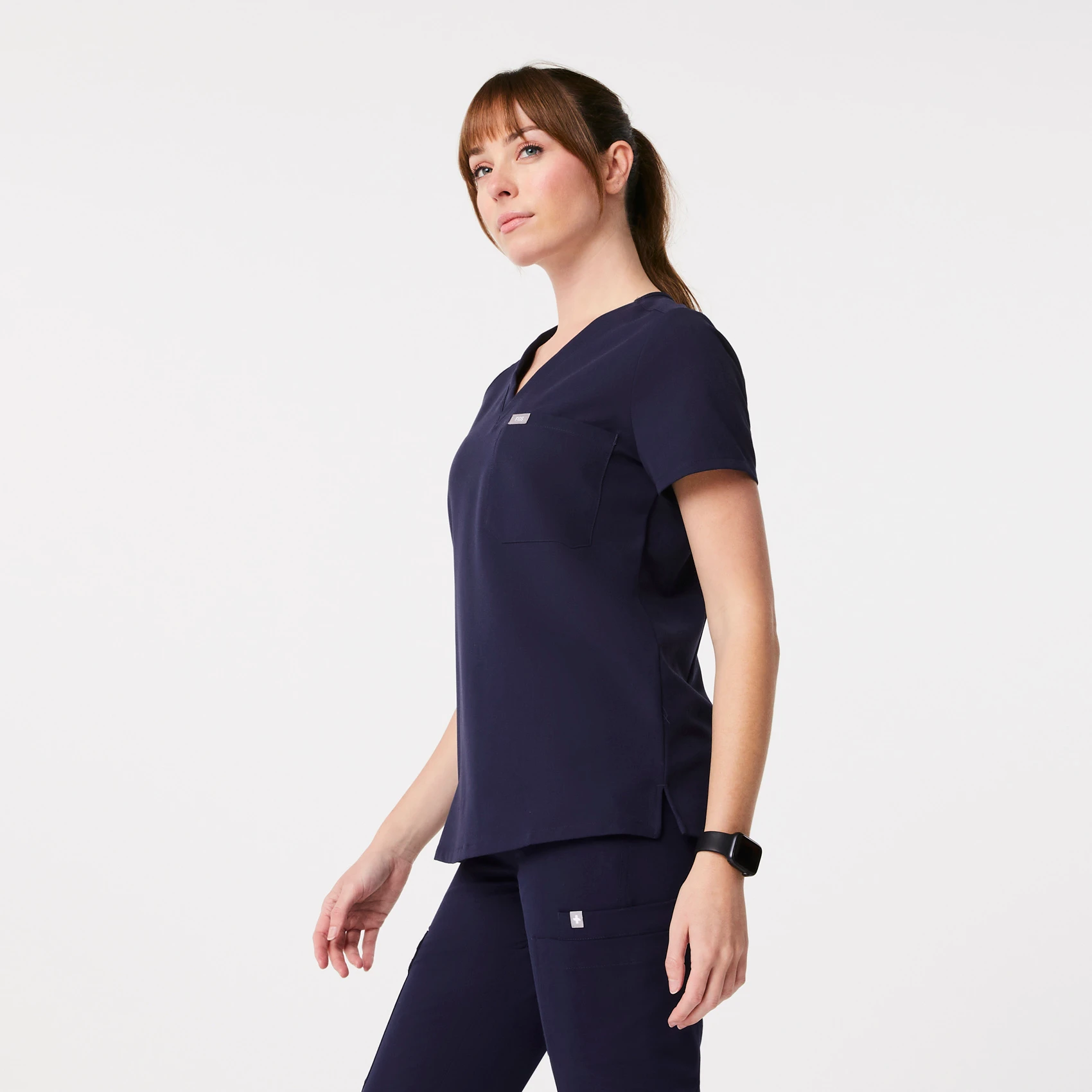 Women's Catarina One-Pocket Scrub Top™ - Navy · FIGS
