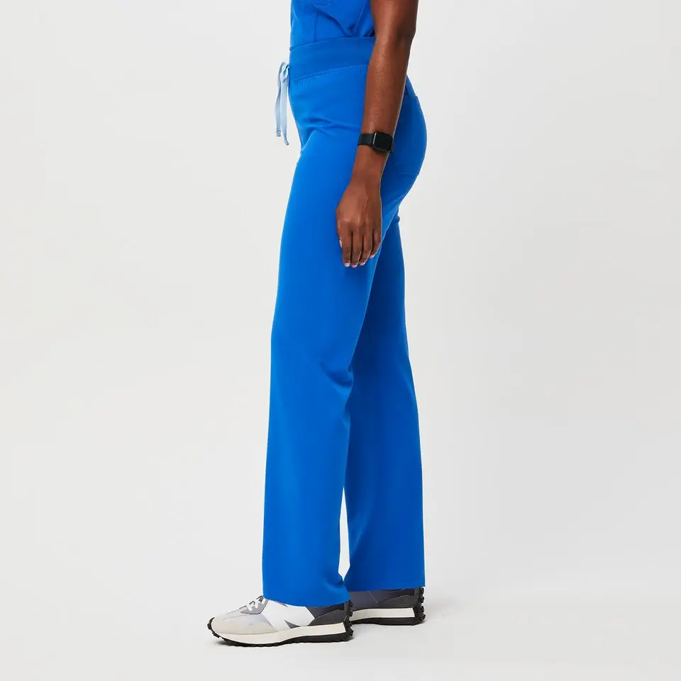 Women’s High Waisted Livingston Scrub Pants™ - Royal Blue · FIGS