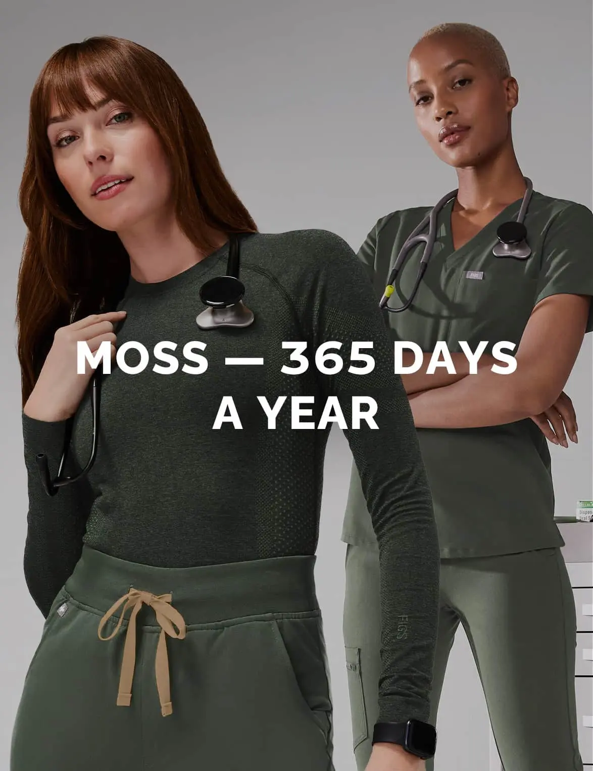 Women's Moss Scrubs · FIGS