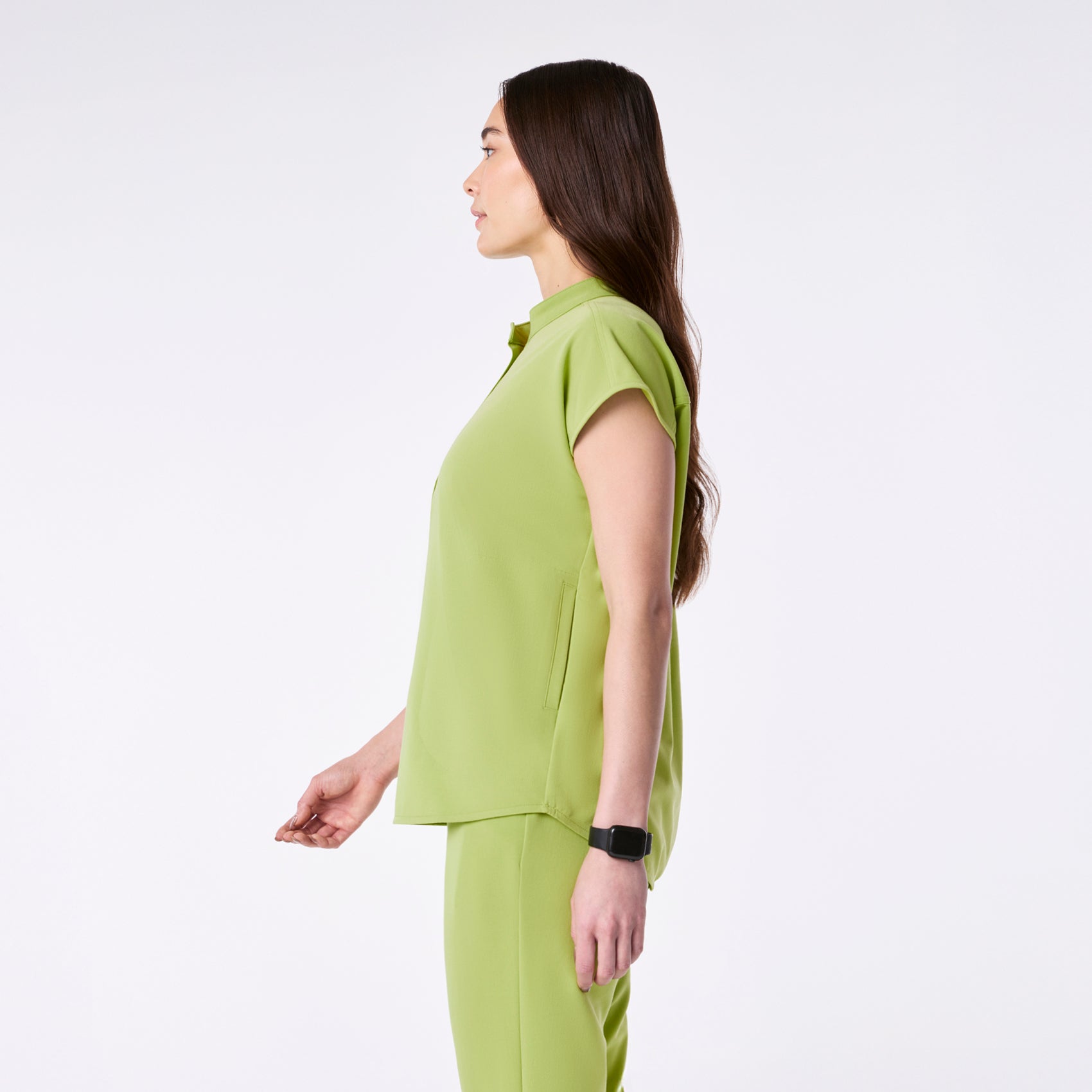 Women's Rafaela Oversized Scrub Top™ - Matcha · FIGS