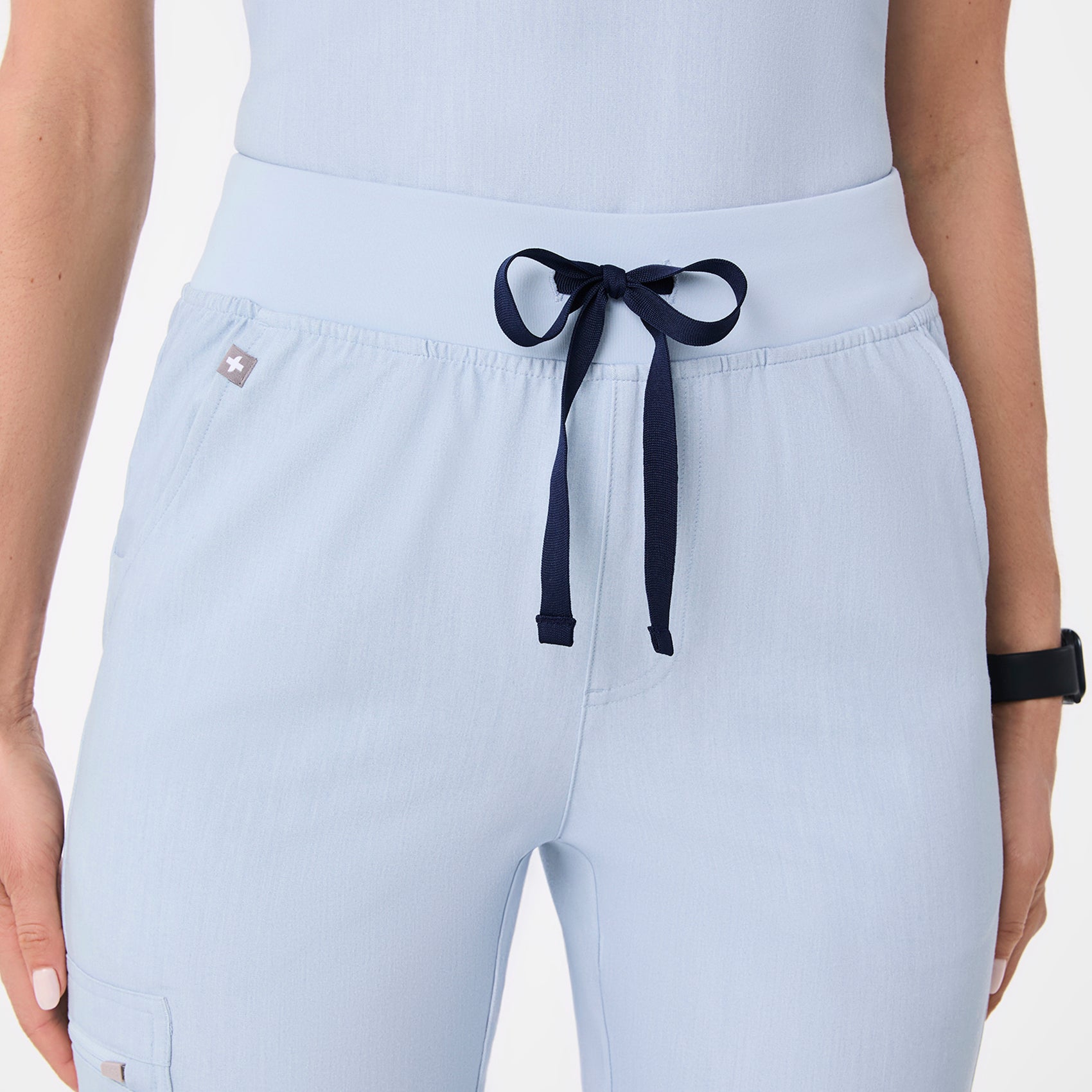 Women’s High Waisted Zamora Jogger Scrub Pants™ - Chambray · FIGS