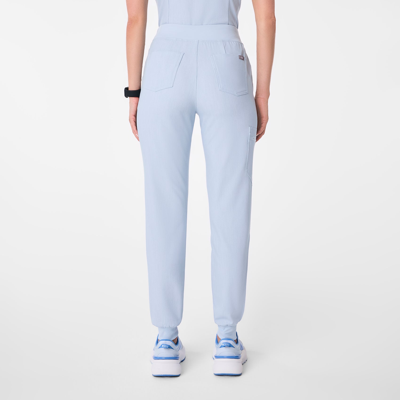 Women’s High Waisted Zamora Jogger Scrub Pants™ - Chambray · FIGS