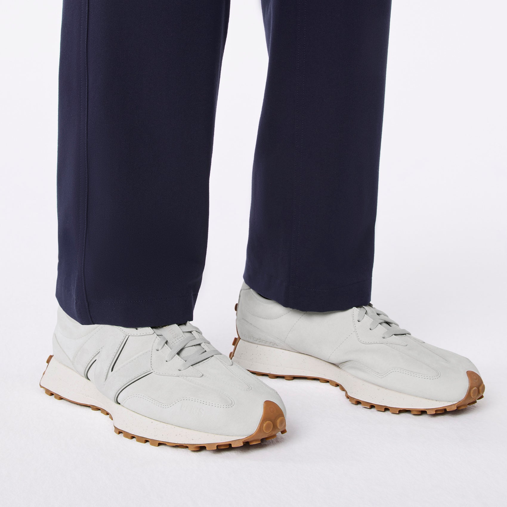 FIGS | New Balance 327 - Light Grey · FIGS