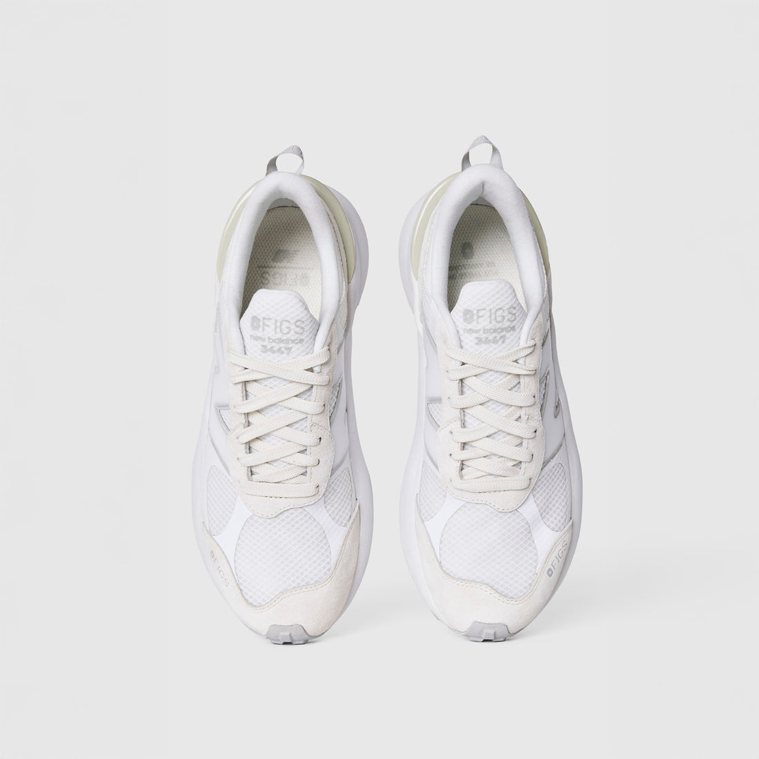 Unisex FIGS | New Balance 3447 - Cream/Grey