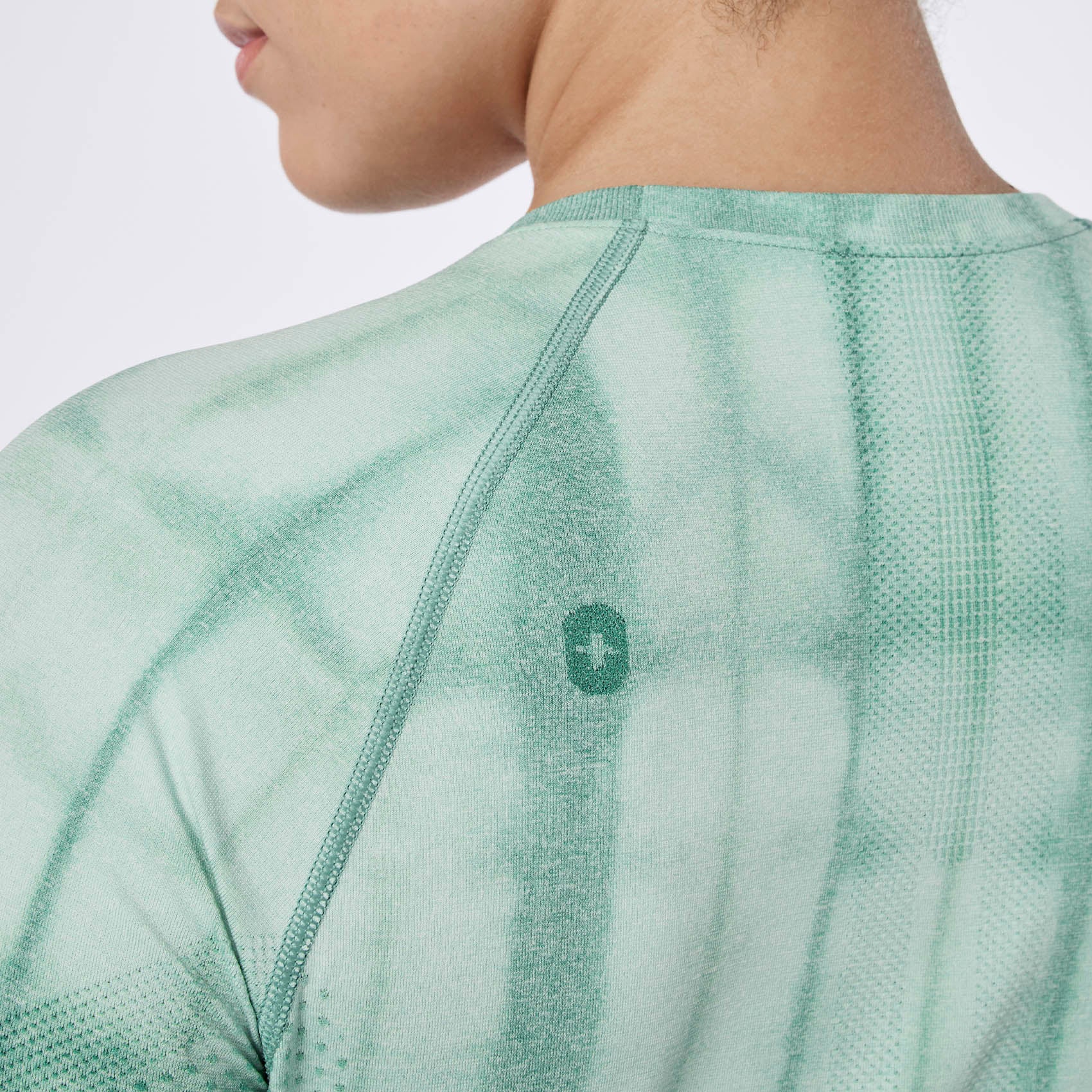 Women's Salta Seamless Longsleeve Underscrub - Cloud Dye Seaglass · FIGS