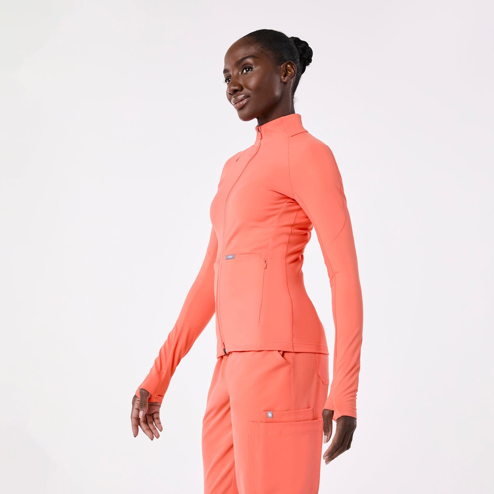 Women's On-Shift ContourKnit Jacket™ - Sunset Drift · FIGS