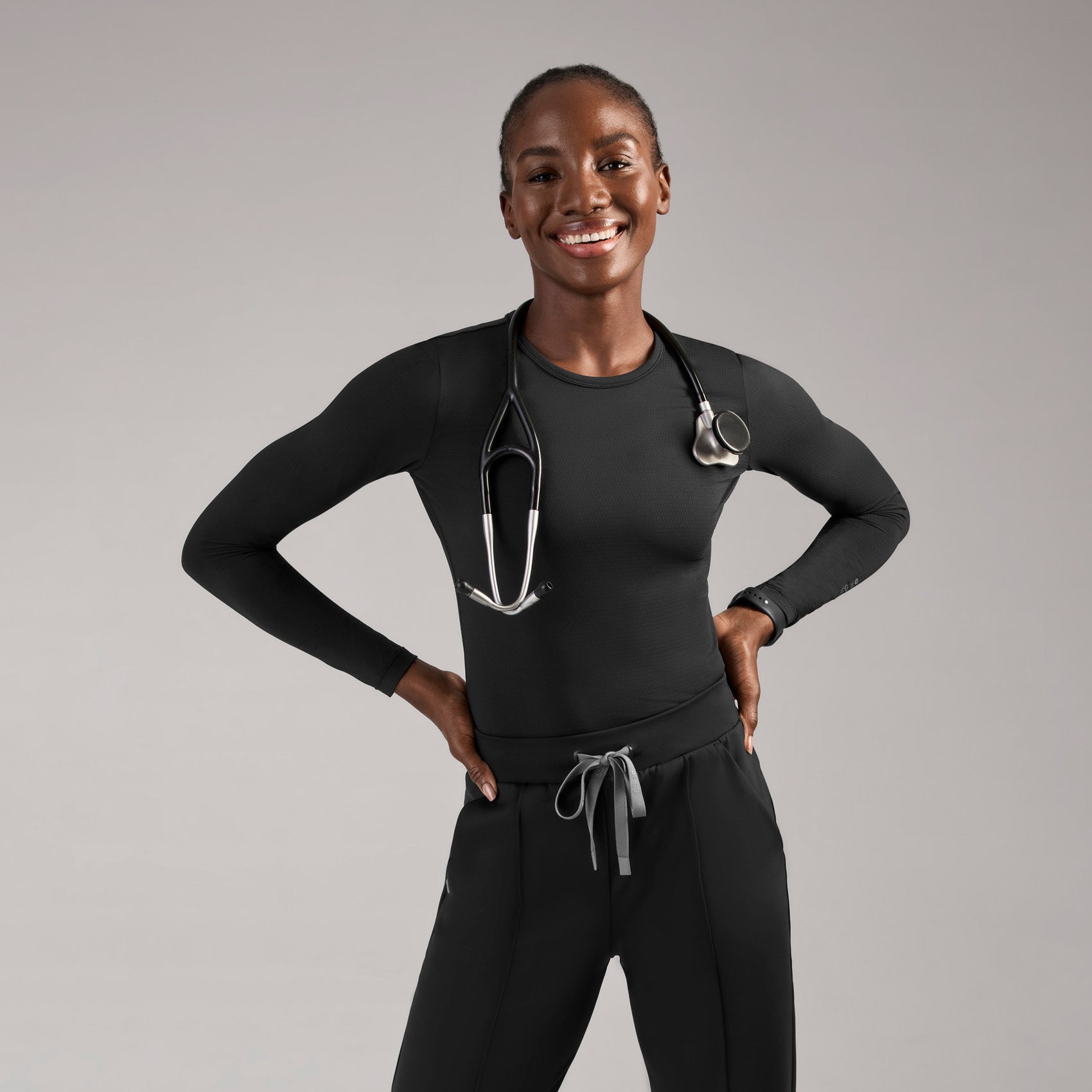 Women’s Technical Longsleeve Underscrub · FIGS