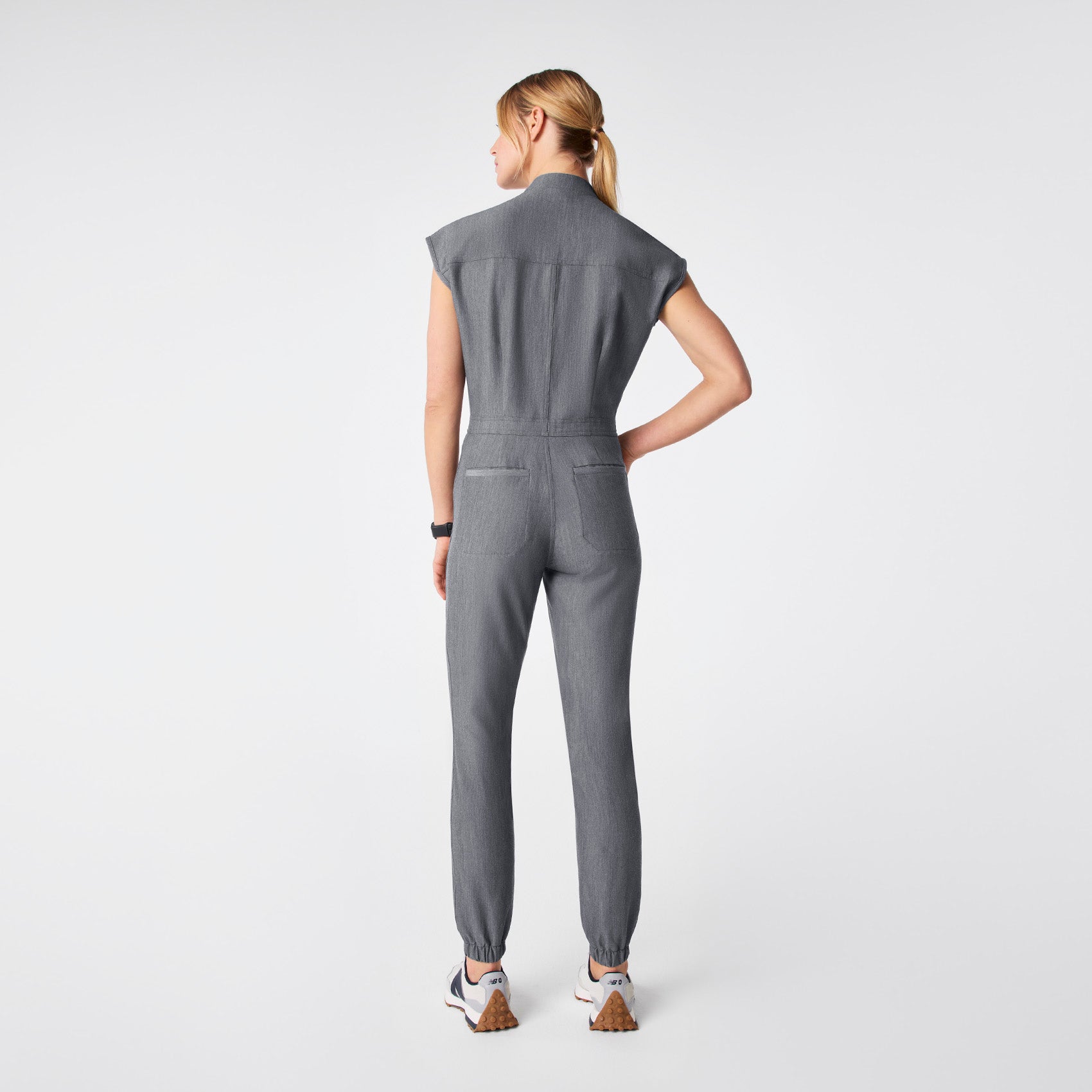 Women’s Rafaela Cargo ScrubJumpsuit™ - Graphite · FIGS