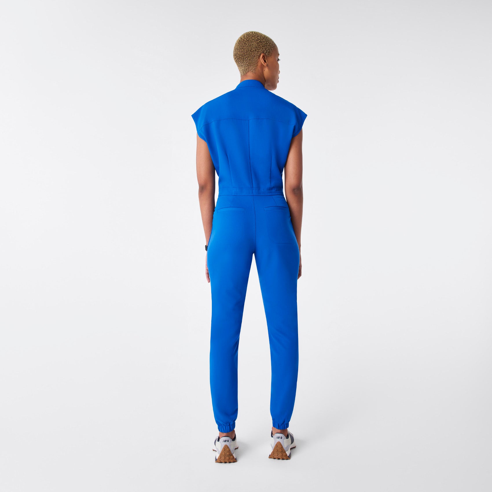 Women’s Rafaela Cargo ScrubJumpsuit™ - Royal Blue · FIGS