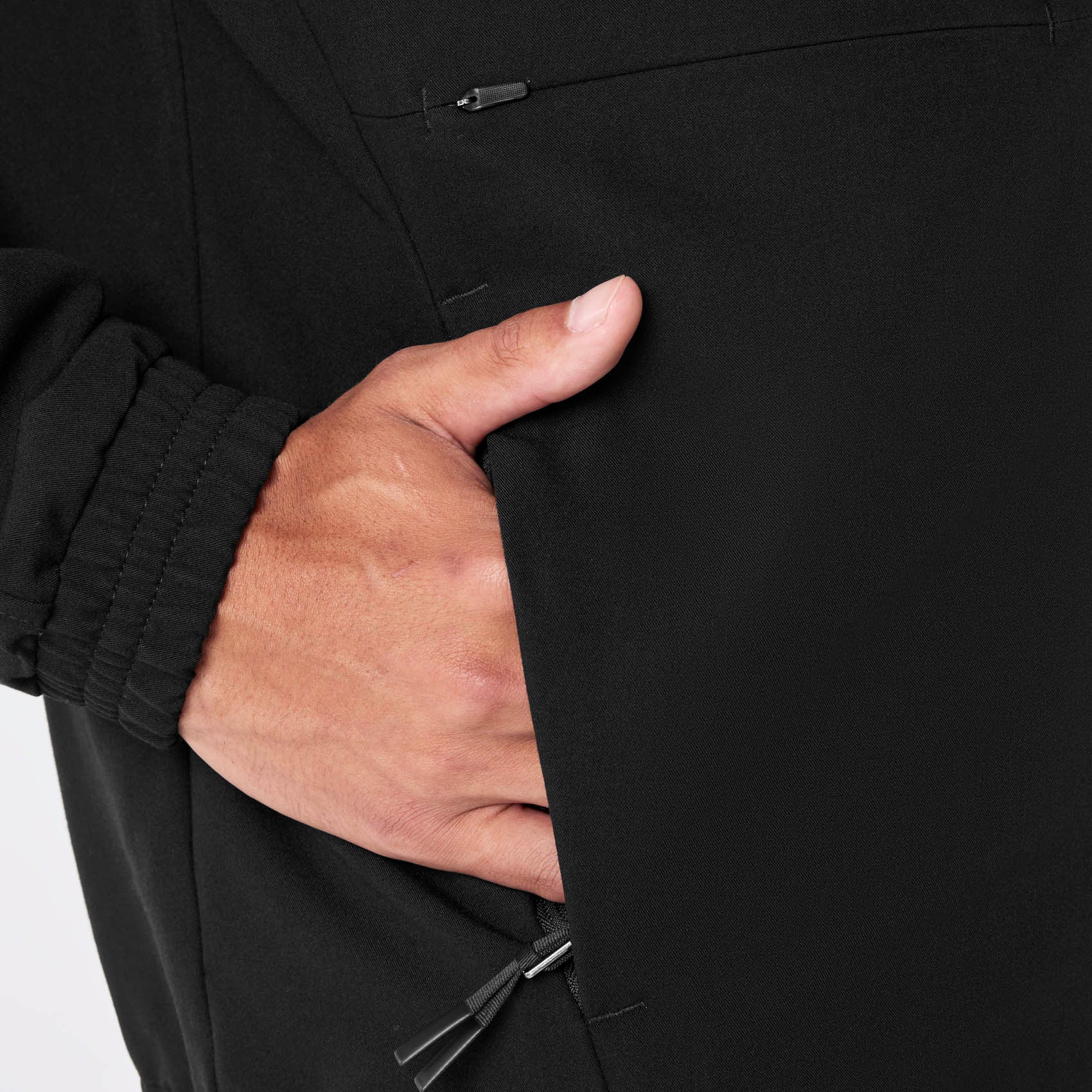 Men’s Cobaki Scrub Jacket - Black · FIGS