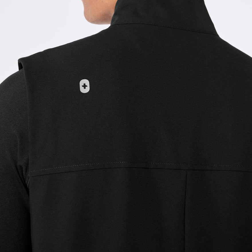 Men's Cobaki Scrub Vest - Black · FIGS