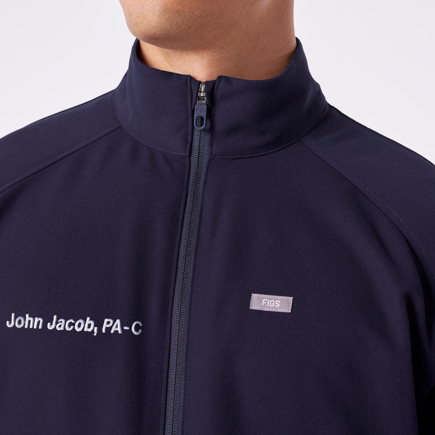 Men’s Cobaki Scrub Jacket - Navy · FIGS