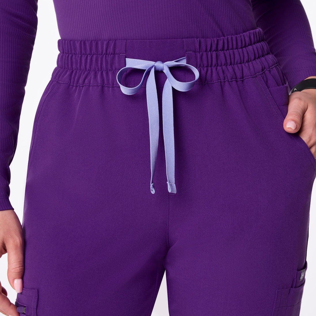 Women’s High Waisted Dowa Scrub Pants - Digital Grape · FIGS
