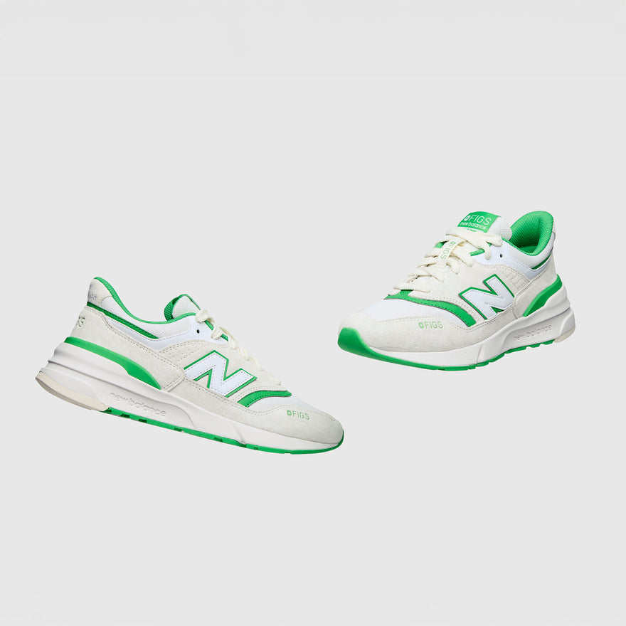 Unisex FIGS | New Balance 997R - Emerald
