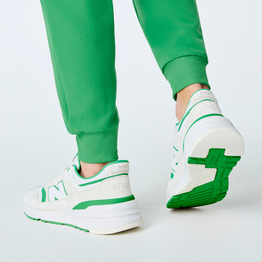 Unisex FIGS | New Balance 997R - Emerald · FIGS