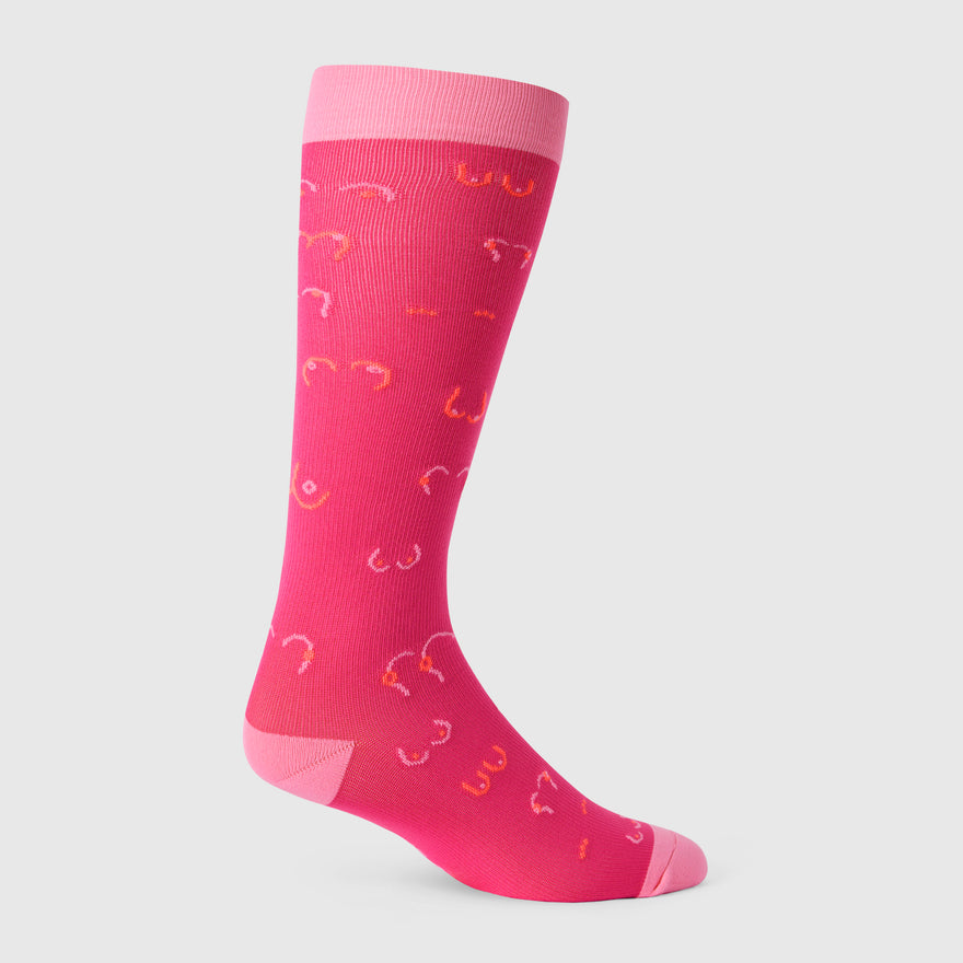 FIGS Compression Socks - BCA/F*ing Pink
