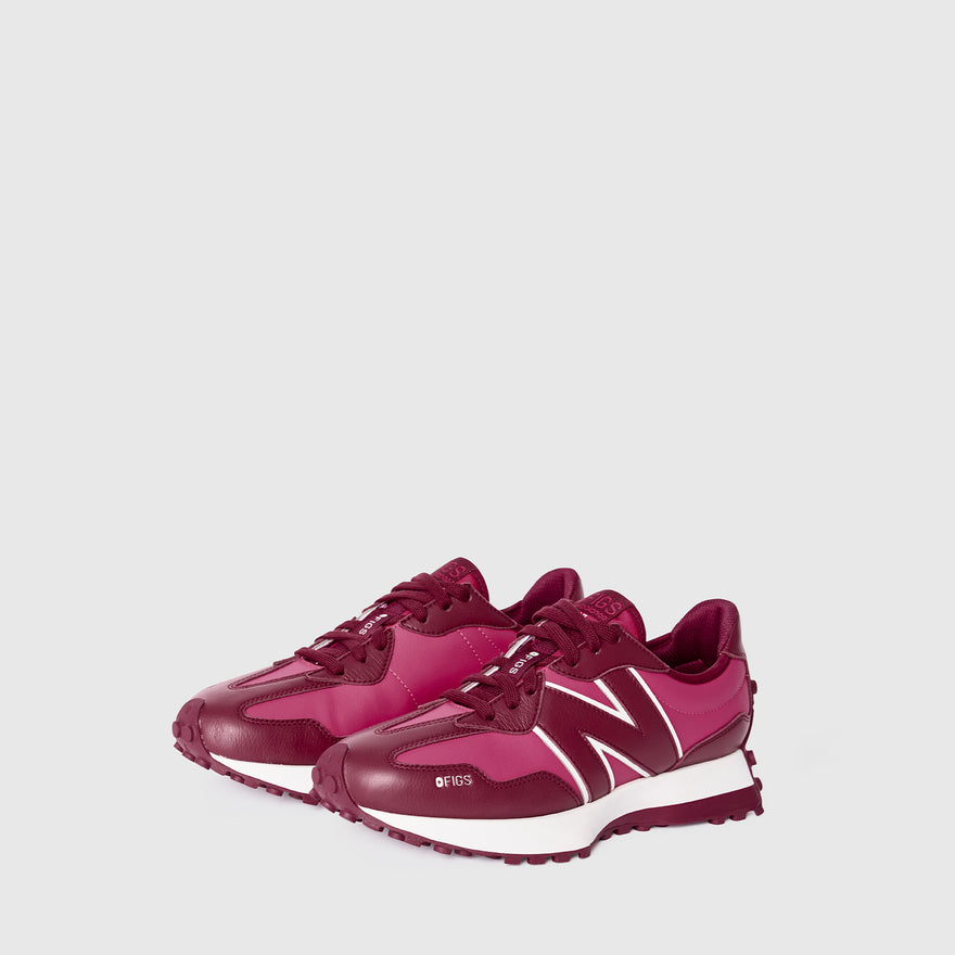 FIGS | New Balance 327 - Deep Cranberry