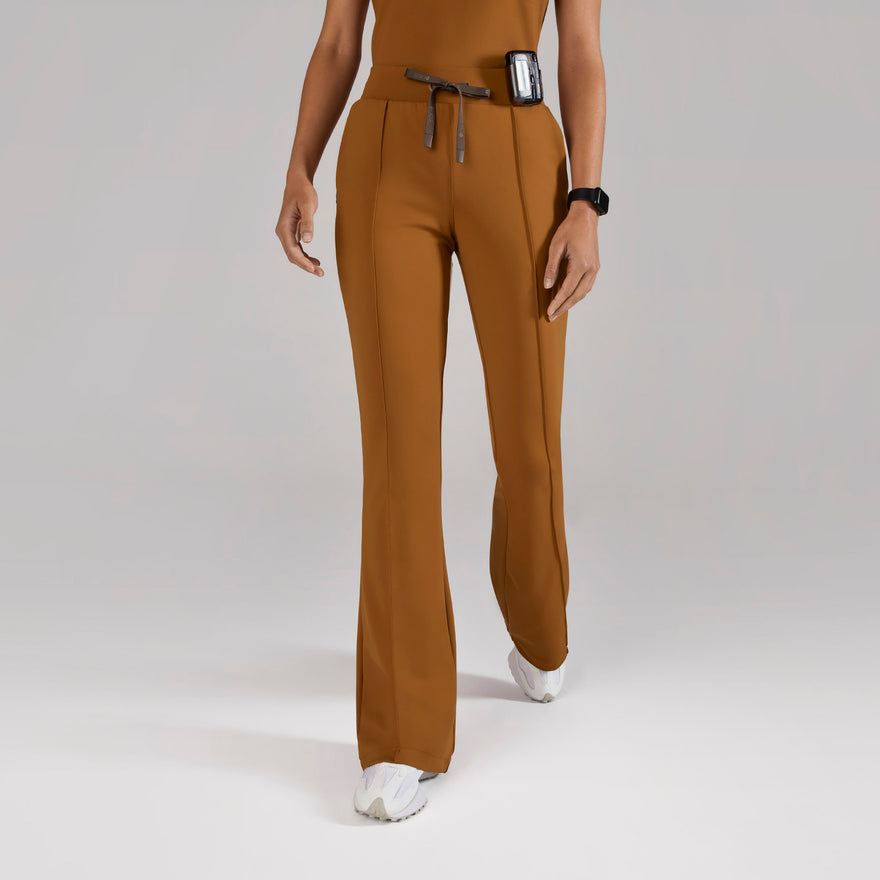 Women’s High Waisted Evanston FORMx Skinny Flare Scrub Pants™ · FIGS