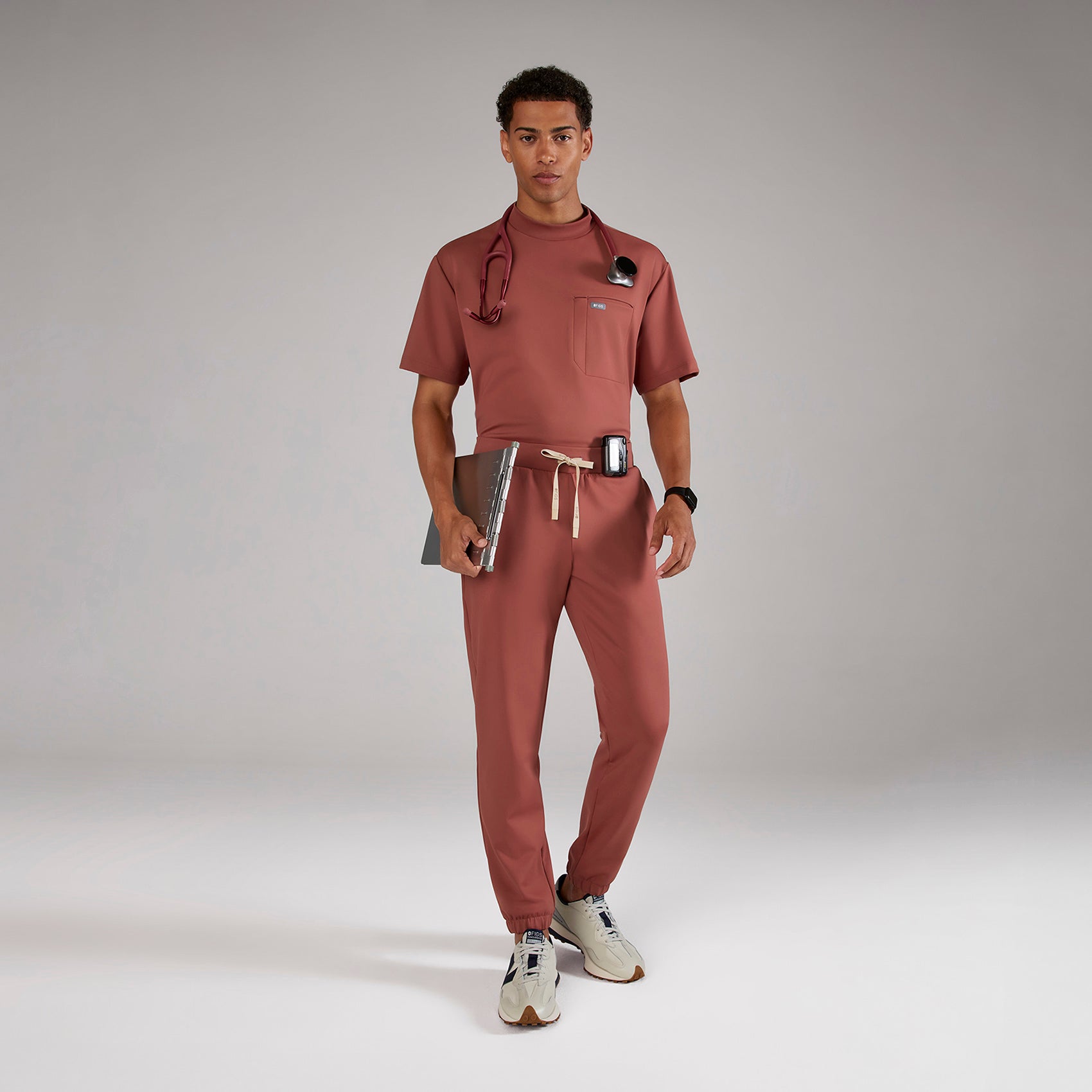 Men’s Forster FORMx Slim Jogger Scrub Pants™ - Rosewood · FIGS