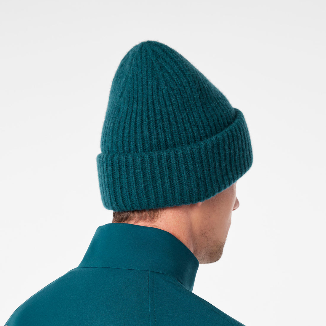 Unisex FIGS Logo Beanie - Caribbean Blue · FIGS