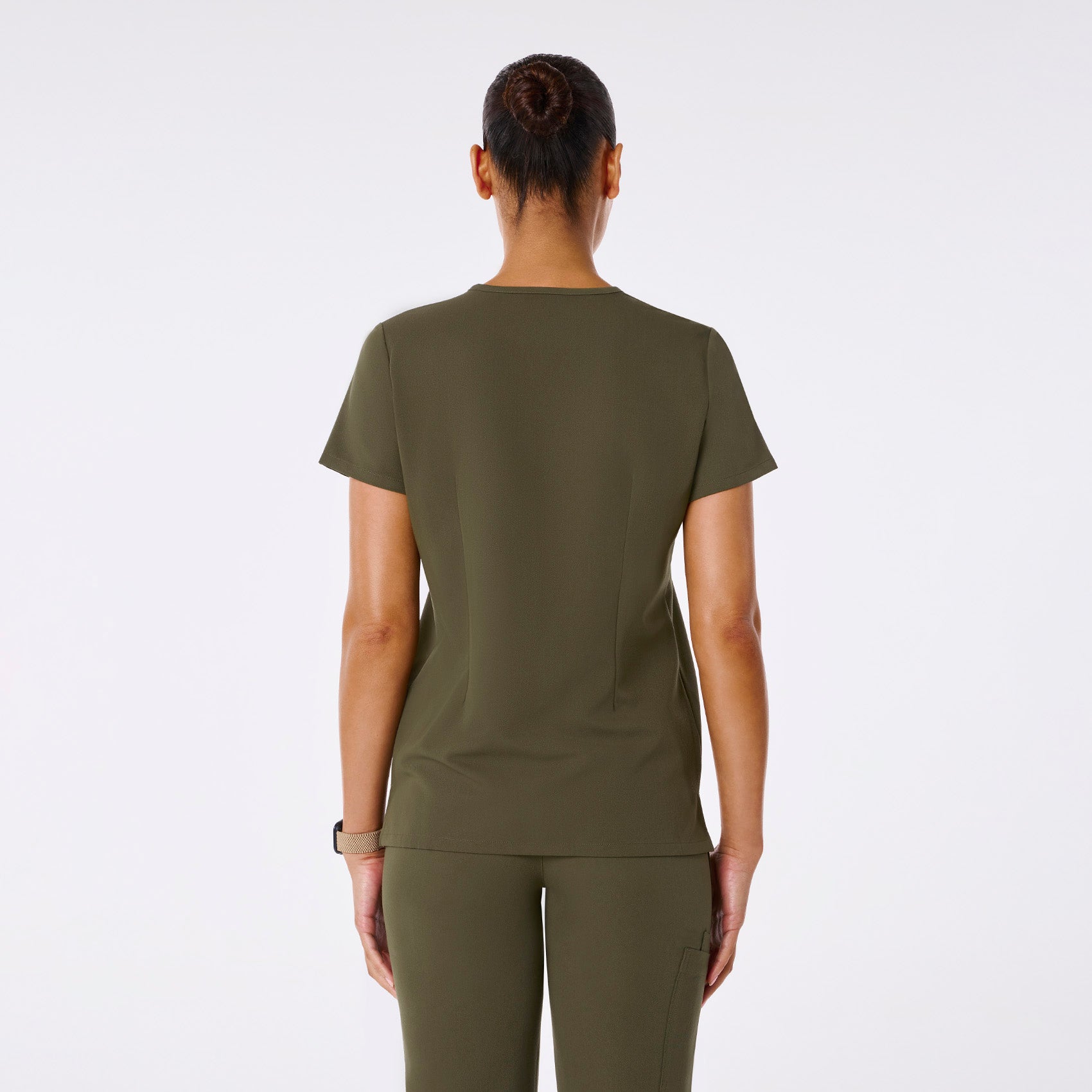 Women's Casma Three-Pocket Scrub Top™ - Spruce · FIGS