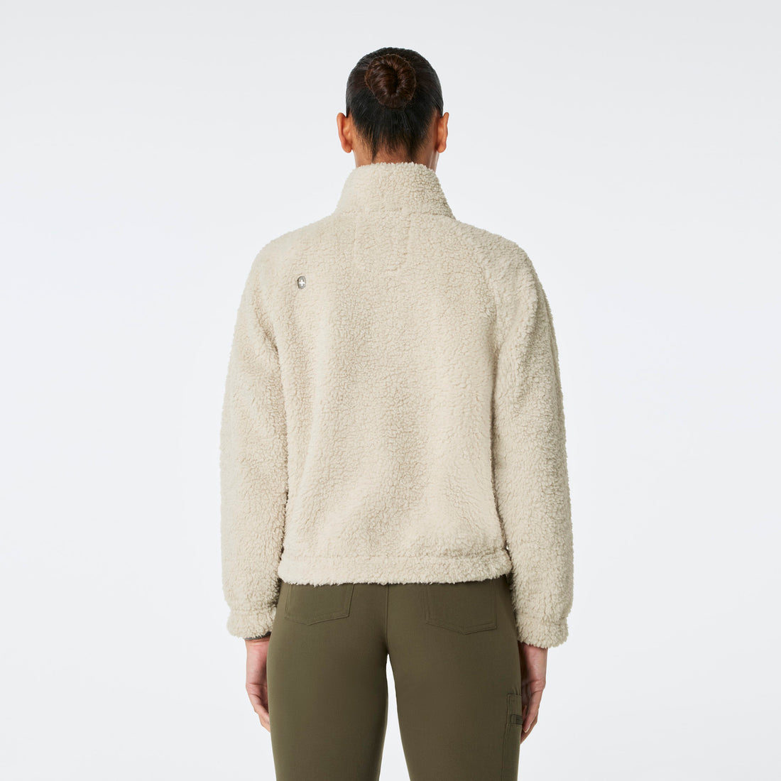 Women’s On-Shift High Pile Fleece Jacket™ - Bone · FIGS