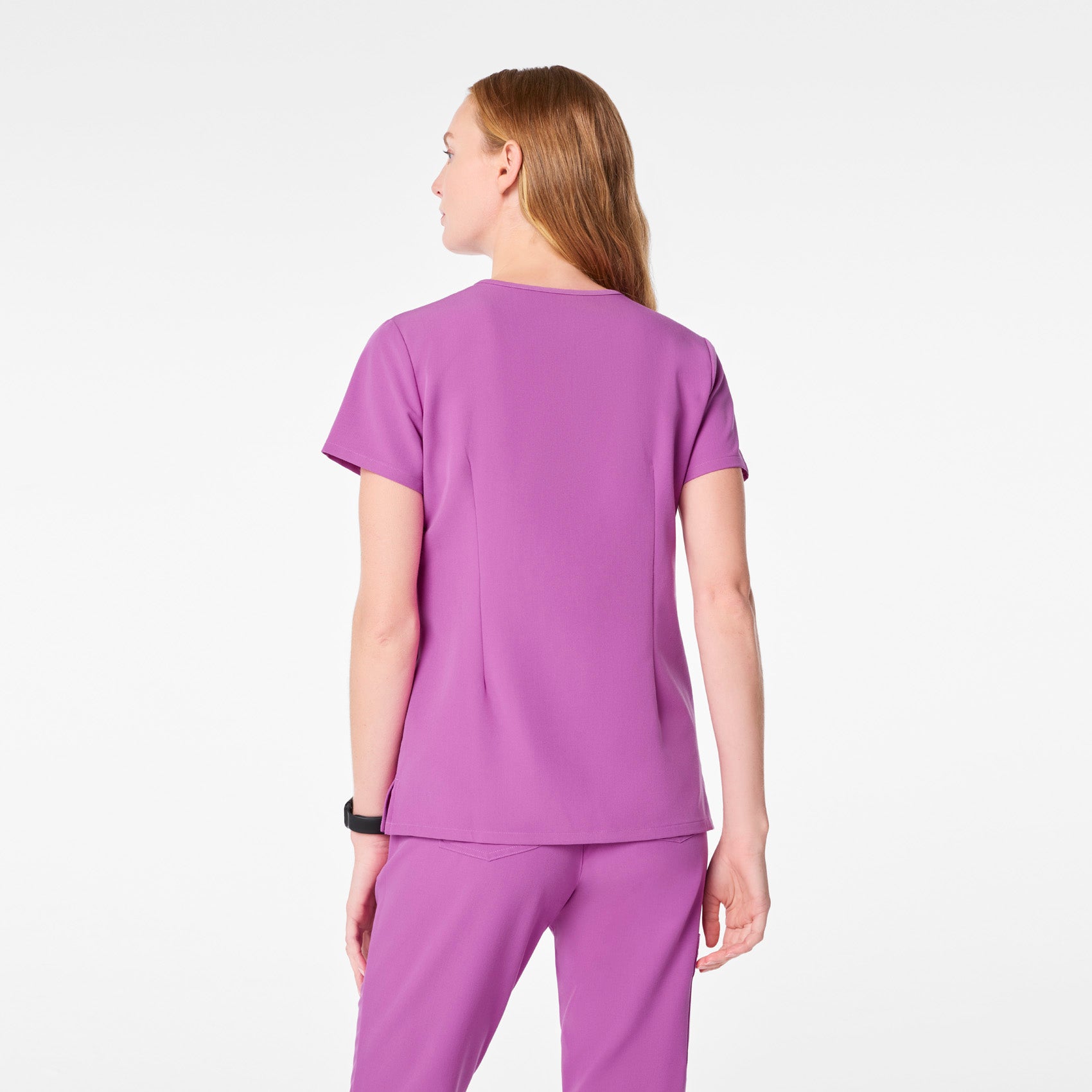 Women's Catarina One-Pocket Scrub Top™ - Ultraberry · FIGS