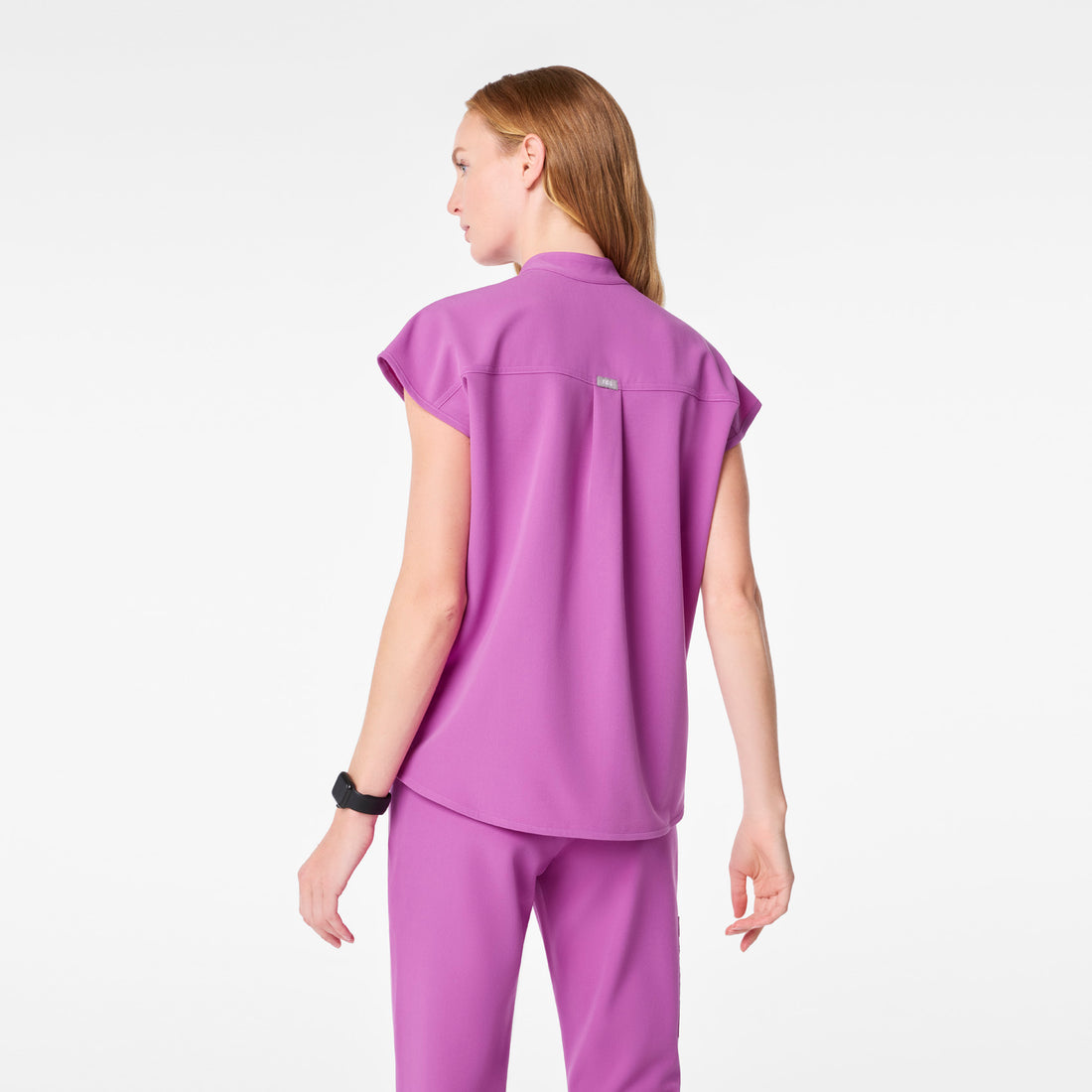Women's Rafaela Oversized Scrub Top™ - Ultraberry · FIGS