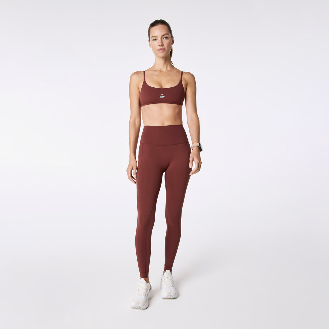 Women’s FIGS | SET ACTIVE Breathe High Rise Pocket Leggings® - Walnut ...