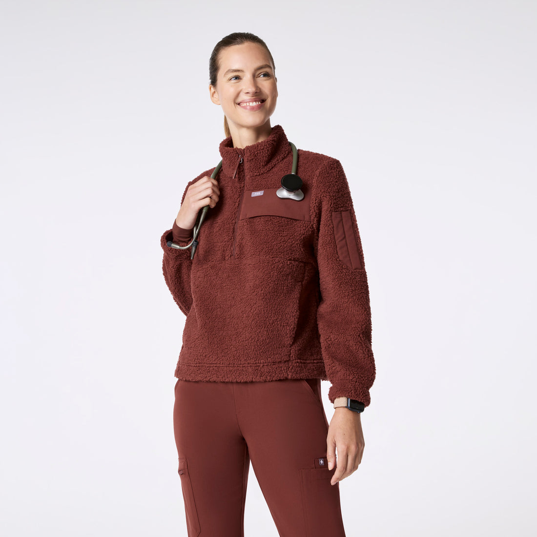 Women's Walnut Scrubs · FIGS