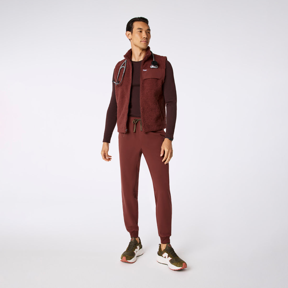 Men's Walnut Scrubs · FIGS