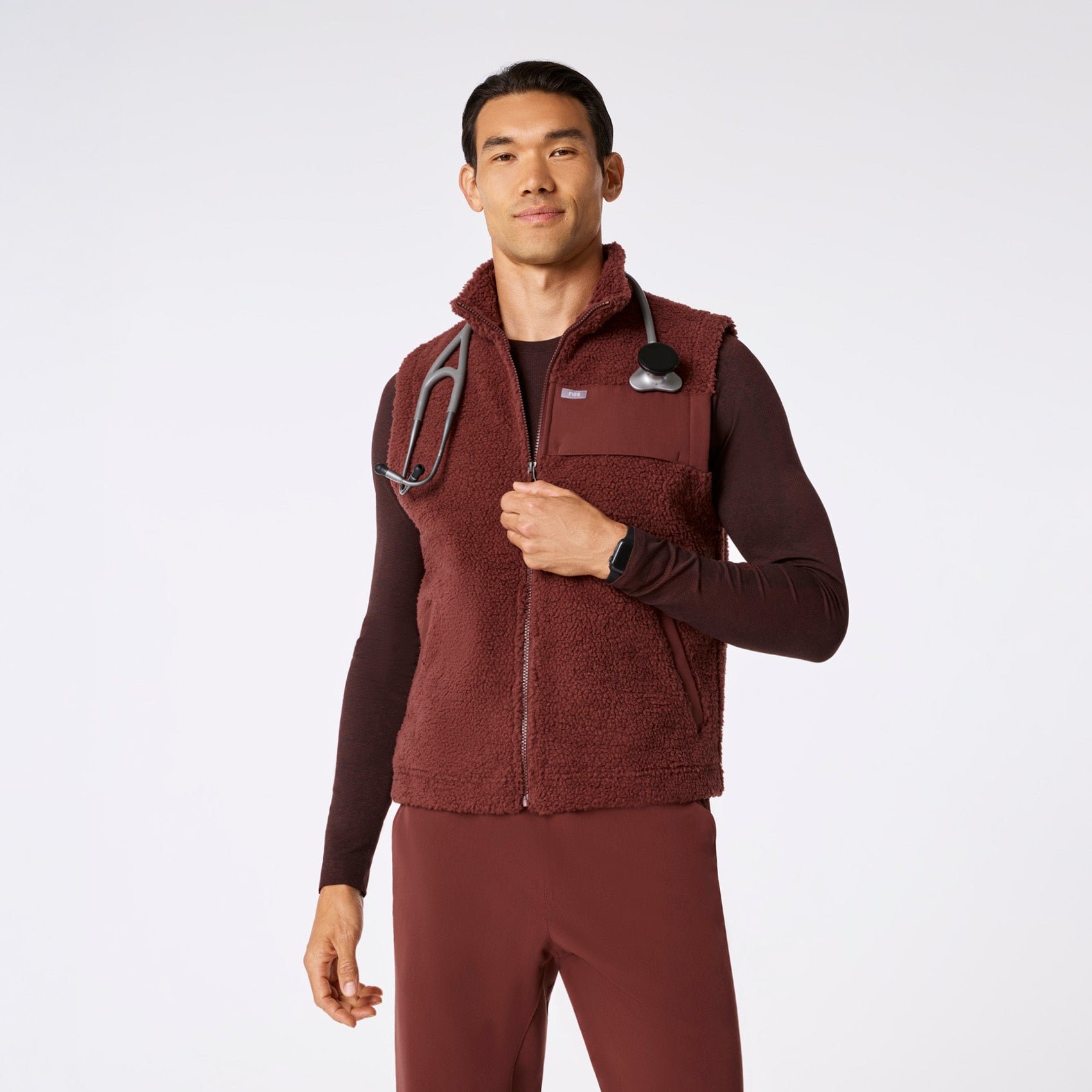 Men's Walnut Scrubs · FIGS