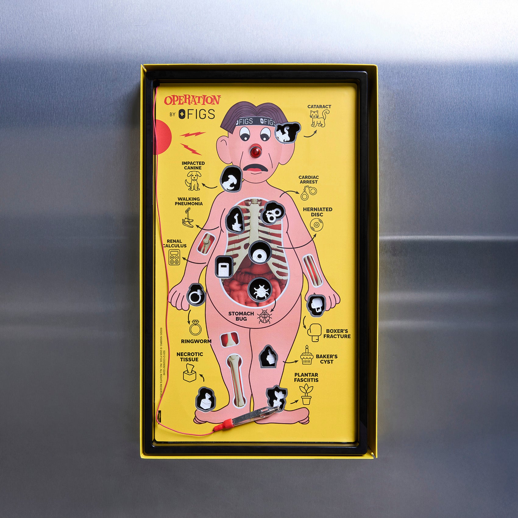 FIGS | Operation Board Game - Yellow