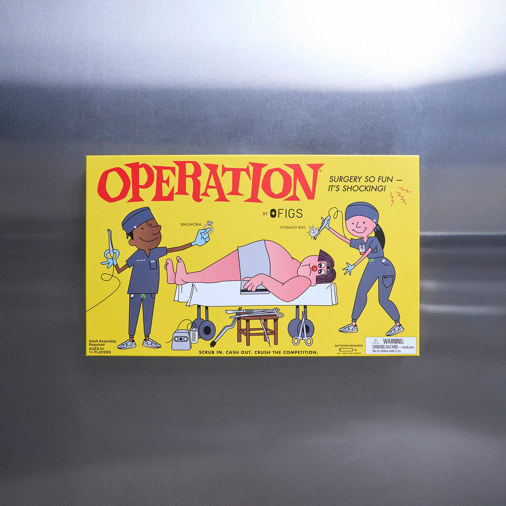 FIGS | Operation Board Game - JAUNE
