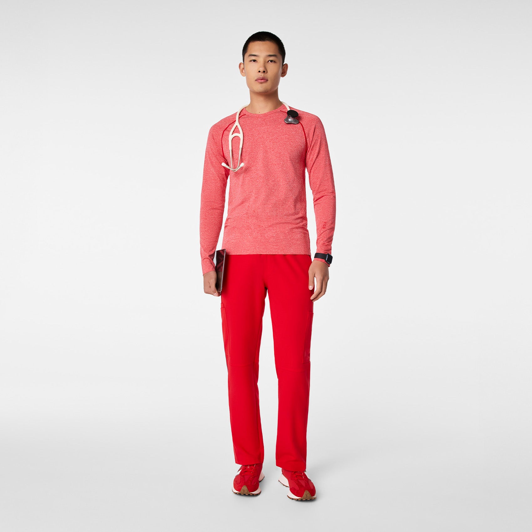 Men's Lunar New Year Pop Red - Year of the Horse · FIGS