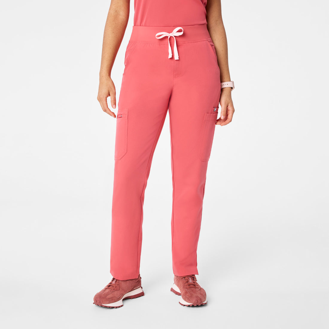 Women's Pulmonary Pink Scrubs · FIGS