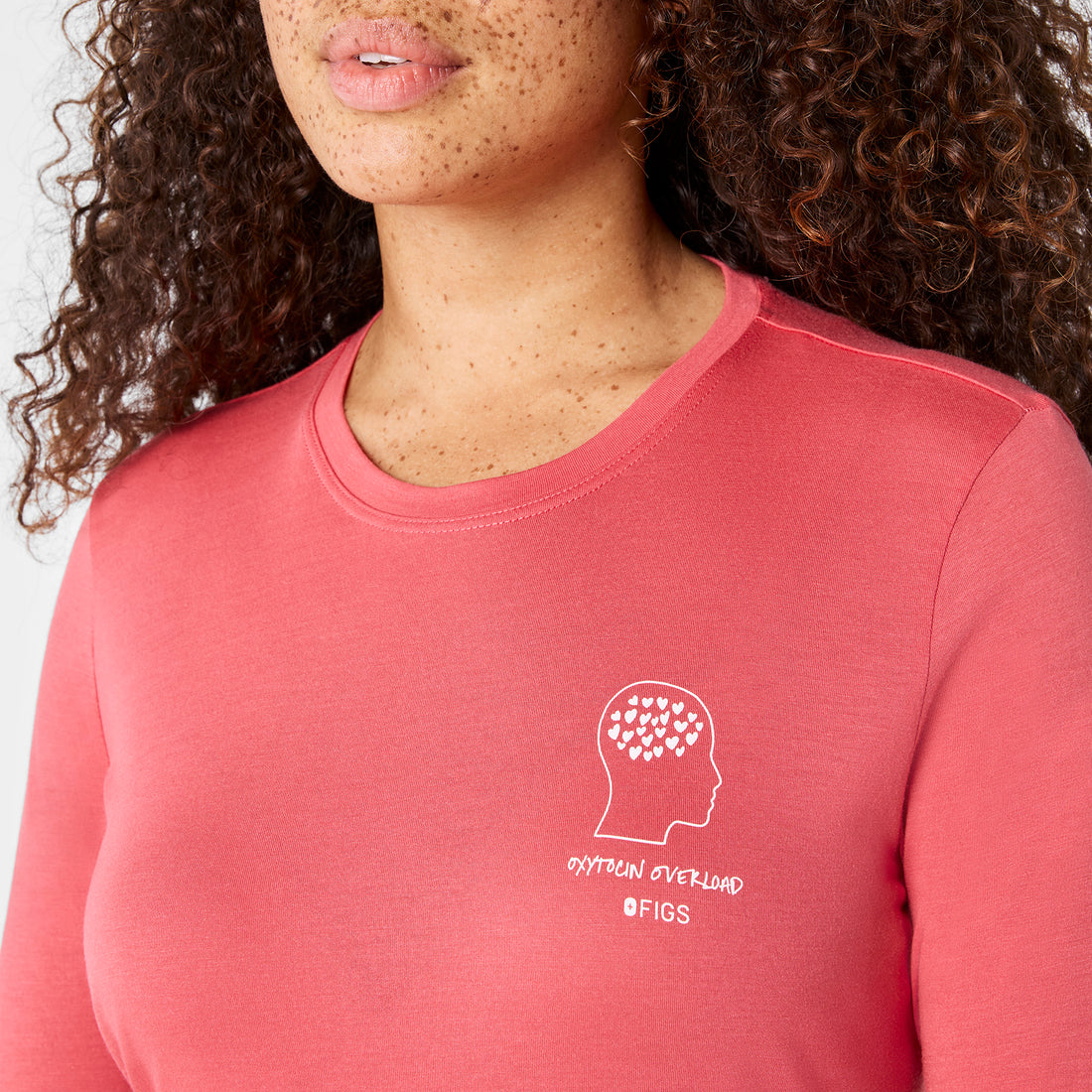 Women's Love is the Cure Supersoft Longsleeve Underscrub - Pulmonary ...