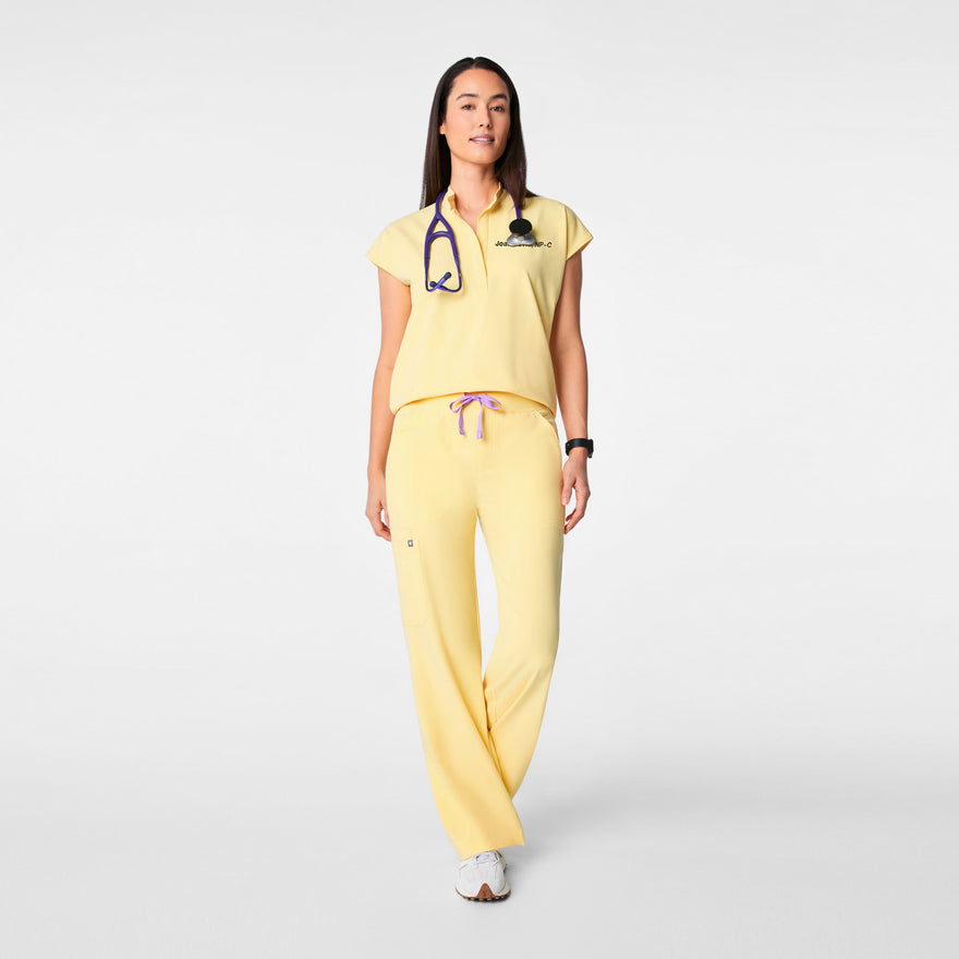 Women's Butter Yellow Scrubs · FIGS