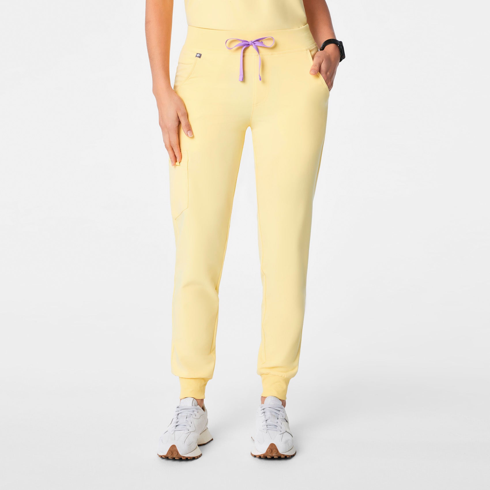 Women's Butter Yellow Scrubs · FIGS