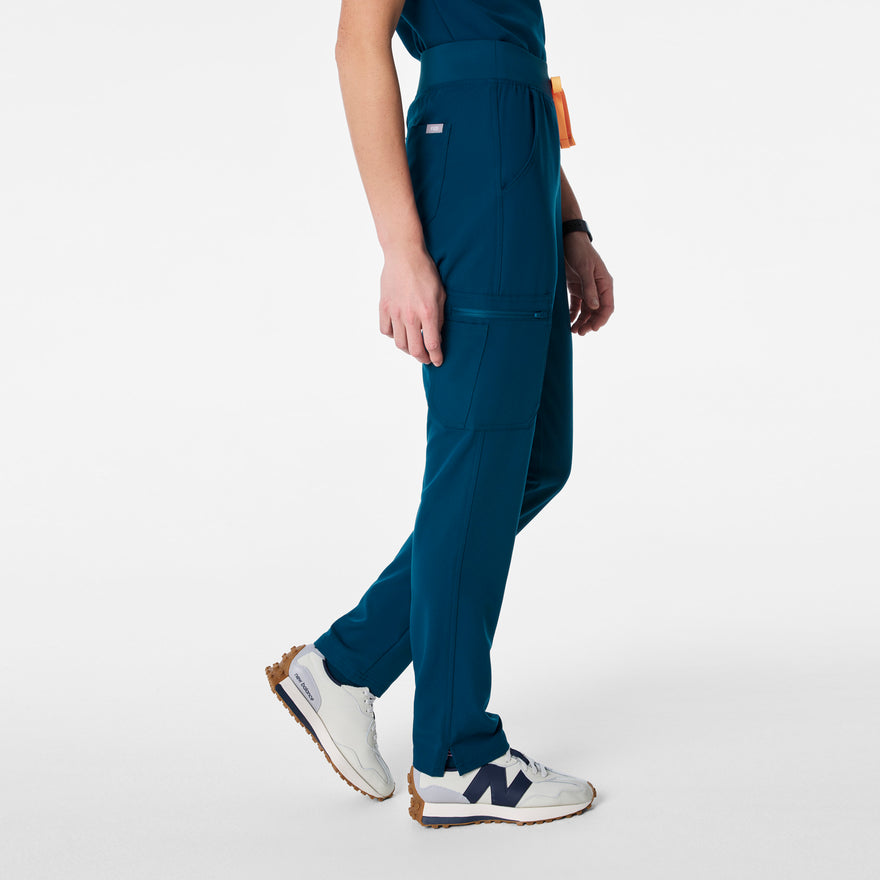 Women’s High Waisted Yola Skinny Scrub Pants™ - Deep Reef · FIGS