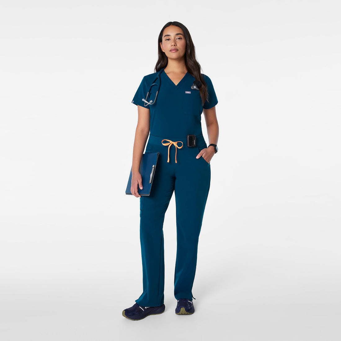 Women's Kade Cargo Scrub Pants™ - Deep Reef · FIGS