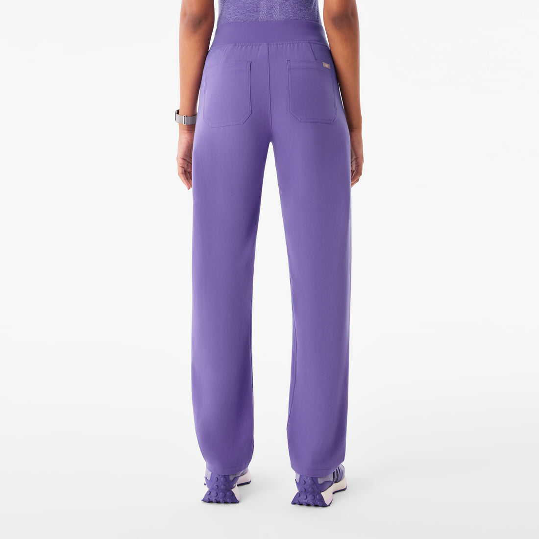 Women’s Livingston High-Rise Straight-Leg Scrub Pant™ - Amethyst · FIGS