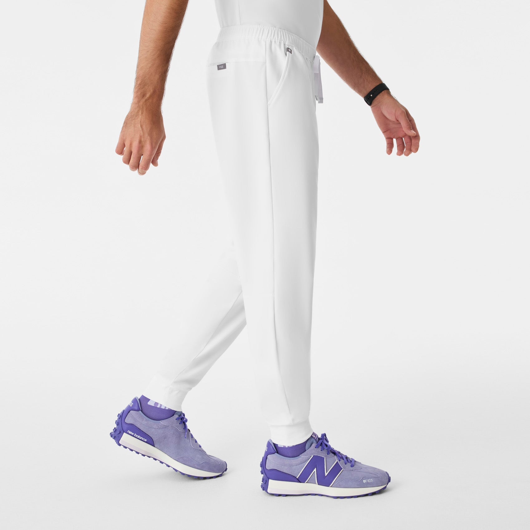 Men's Tansen Casual Scrub Trouser™ - Optic White · FIGS