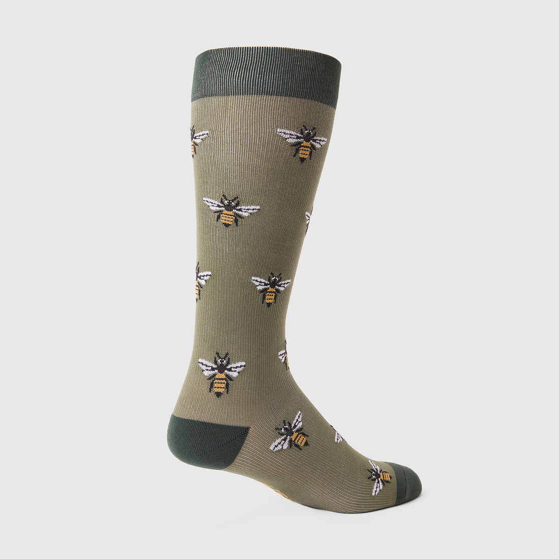 Unisex FIGS Compression Sock - Busy Bee/Moss · FIGS