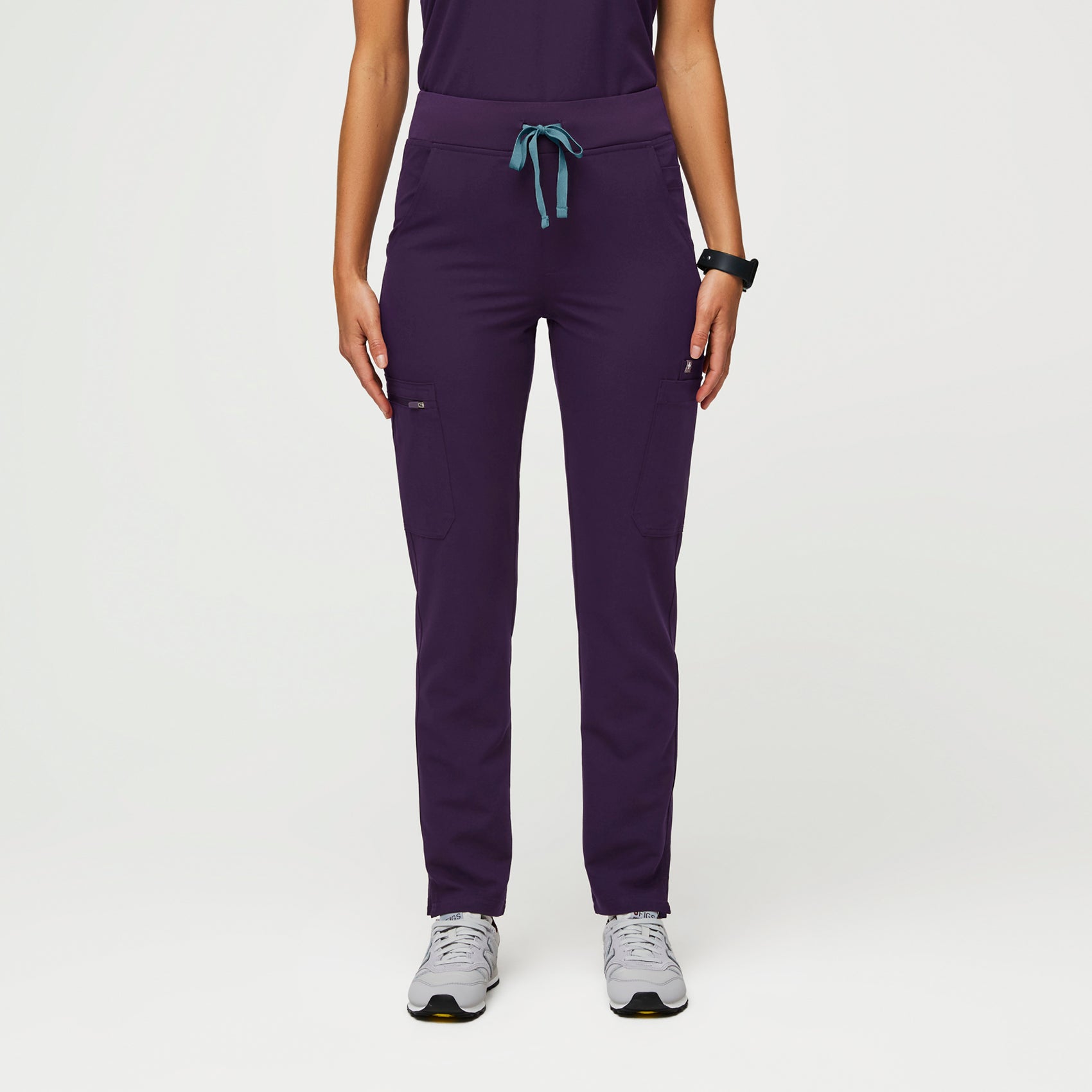 Women's Purple Jam + Slate Scrubs · FIGS