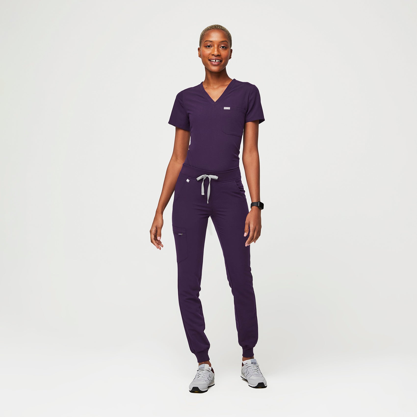 Women's Purple Jam Scrubs - Premium Medical Uniforms & Apparel · FIGS