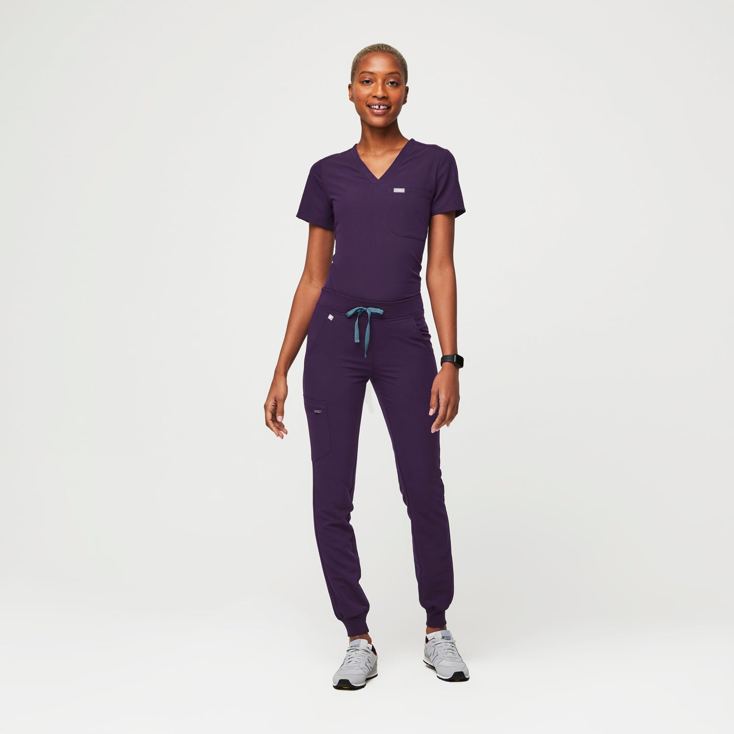 Women's Zamora Jogger Scrub Pants™ - Purple Jam · FIGS